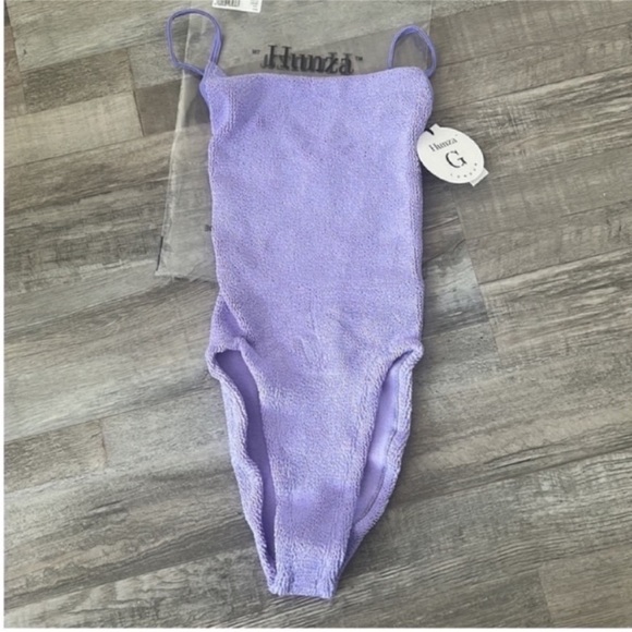 Hunza G | Swim | Hunza G Pamela Bathing Suit In Lilac Nwt | Poshmark